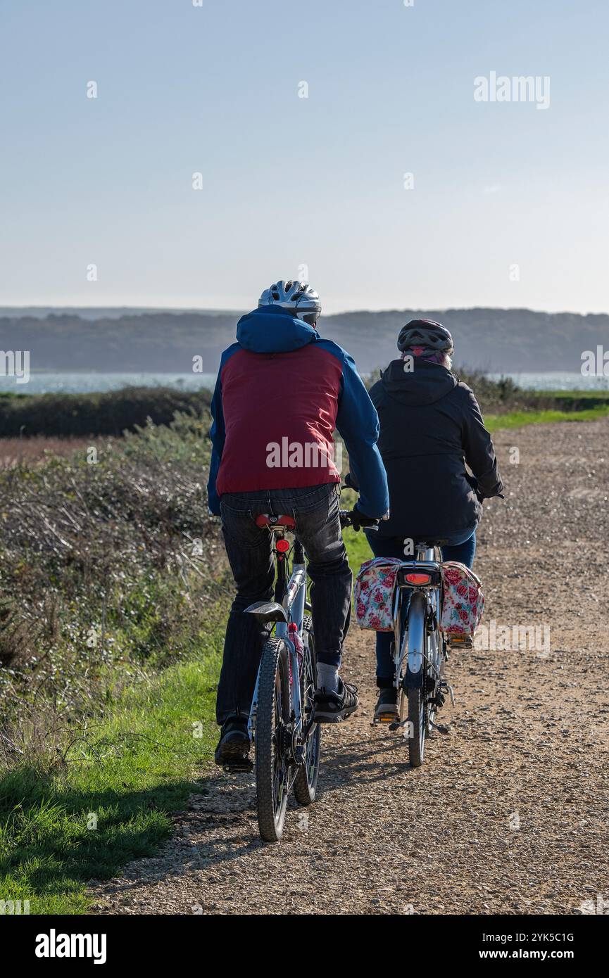 Two pushbikes hi-res stock photography and images - Alamy