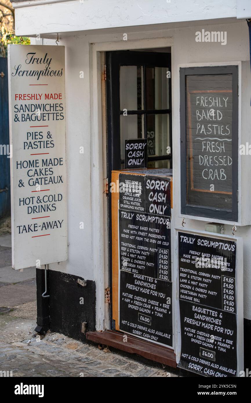 Variety fast food menu sign hi-res stock photography and images - Alamy