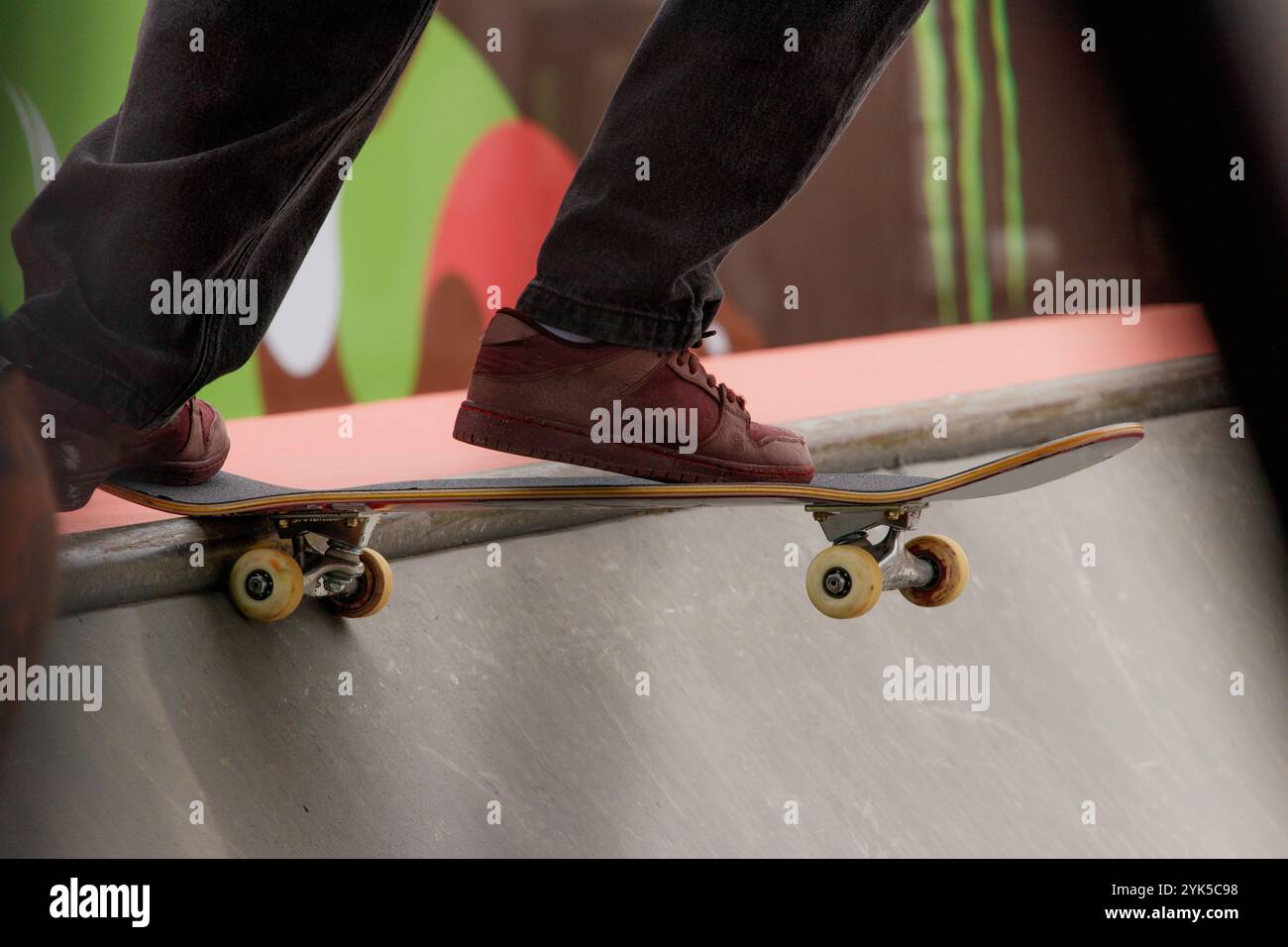 skateboarder during a session in Rio de Janeiro Stock Photo - Alamy