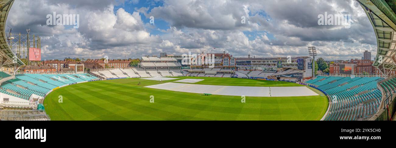 The Oval Cricket pitch at the end of the season - a completely empty ...