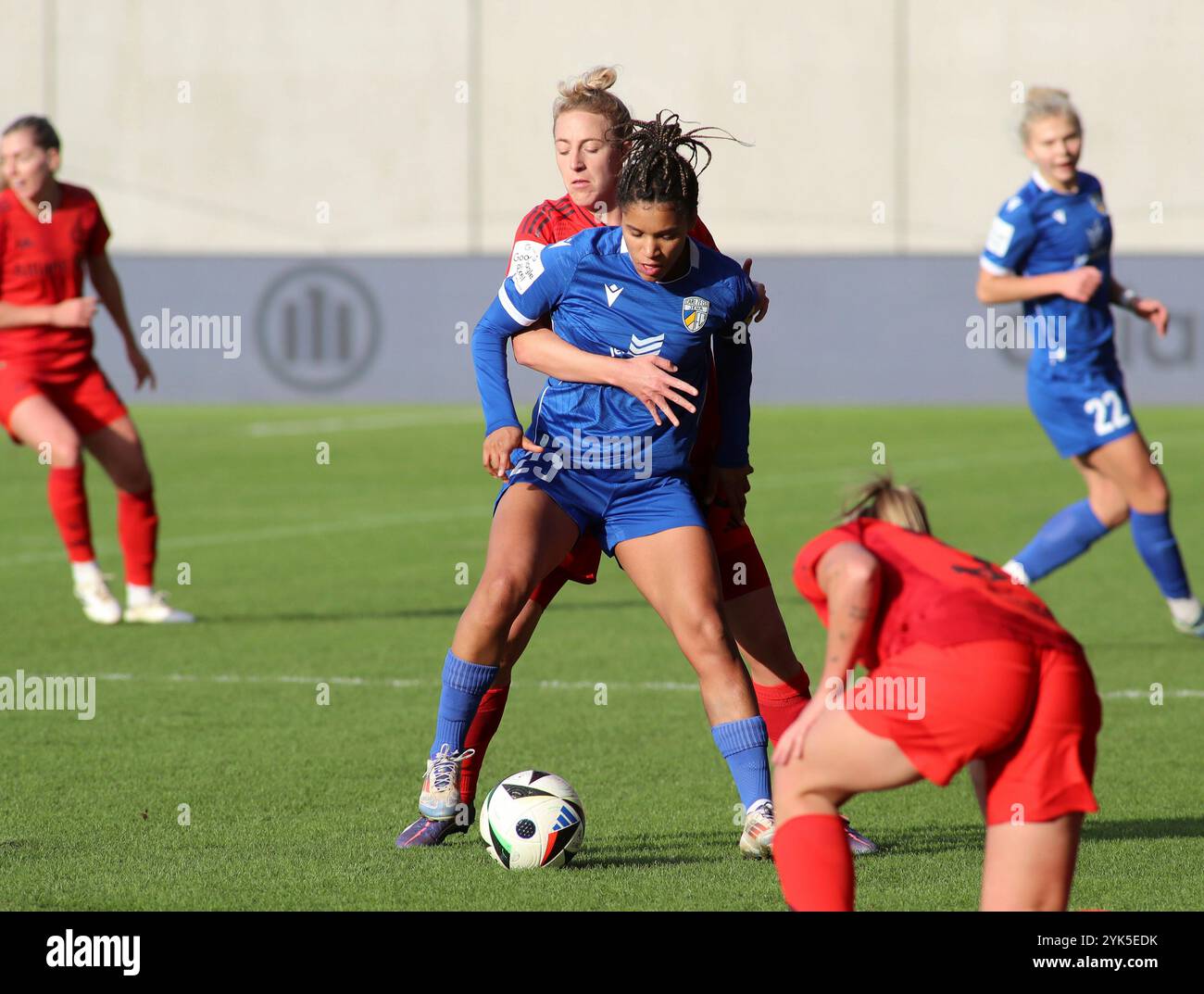 München, Deutschland, 17. November 2024: Fussball, Frauen, Google Pixel ...