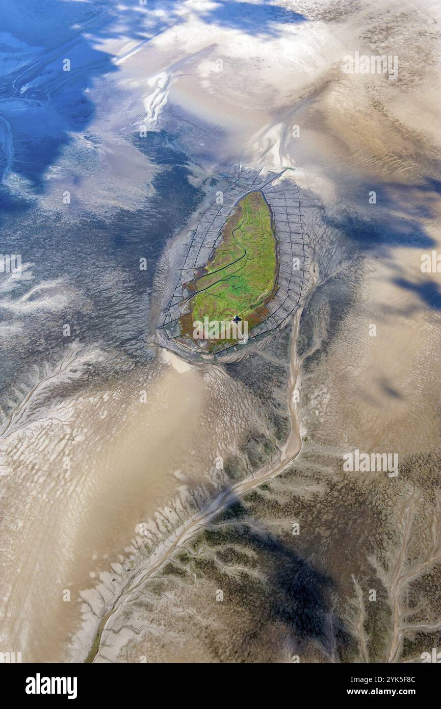 Coastal groin aerial view hi-res stock photography and images - Alamy