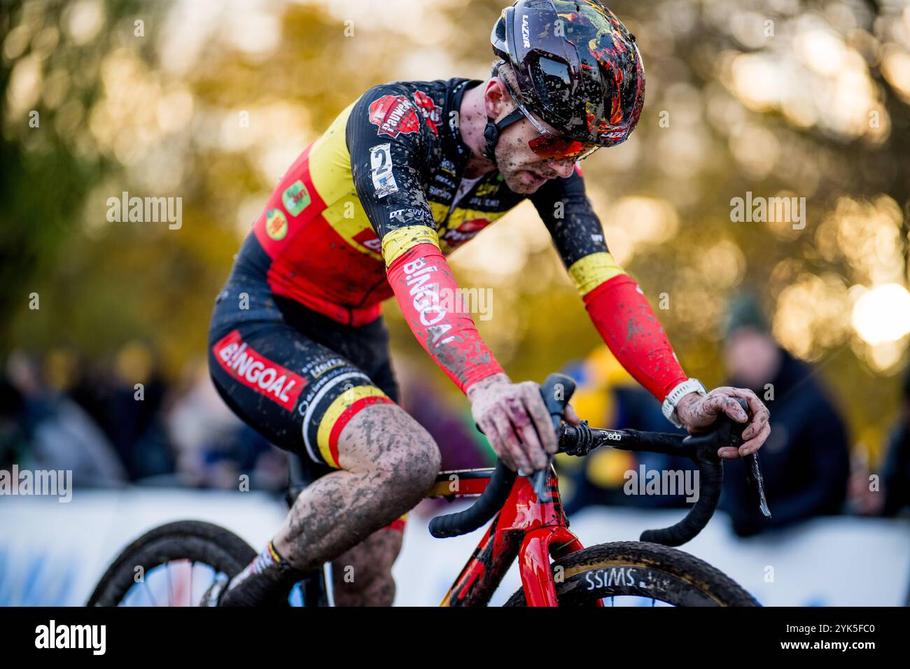 Belgian Eli Iserbyt pictured after the men elite race of the ...