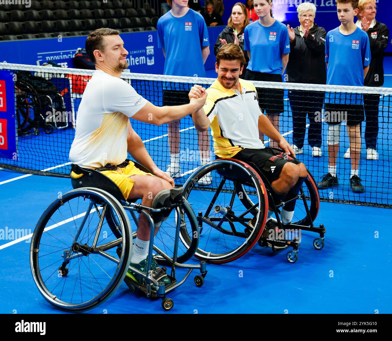Arnhem, Nov. 16, 2024, Wheelchair tennis Masters 2024. Martin de la ...