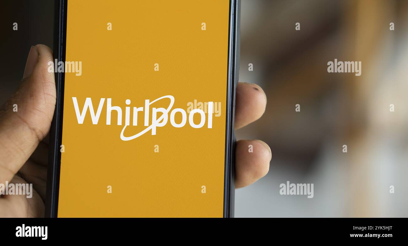 Whirlpool logo hi-res stock photography and images - Alamy