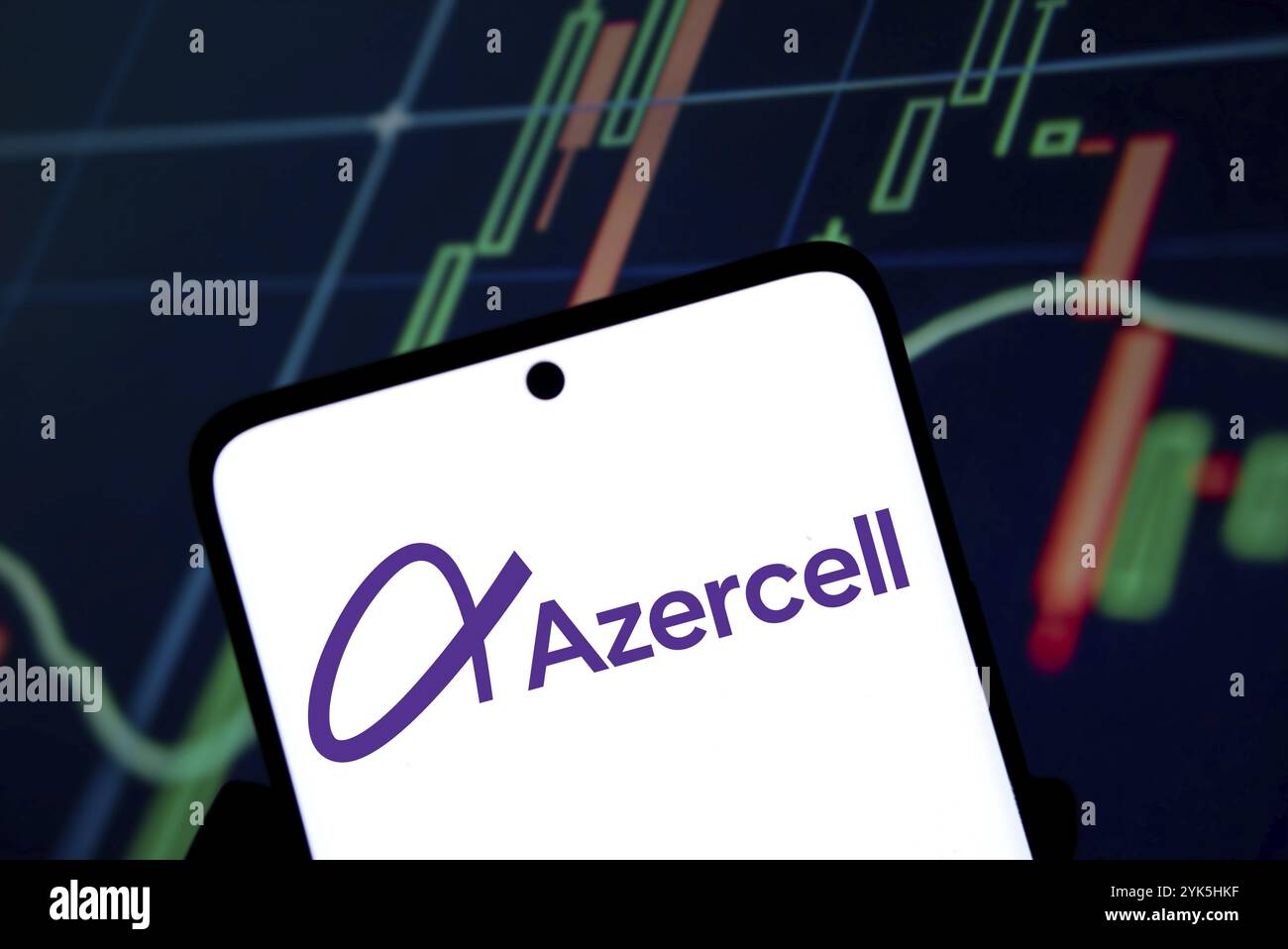 Azercell logo displayed on hi-res stock photography and images - Alamy