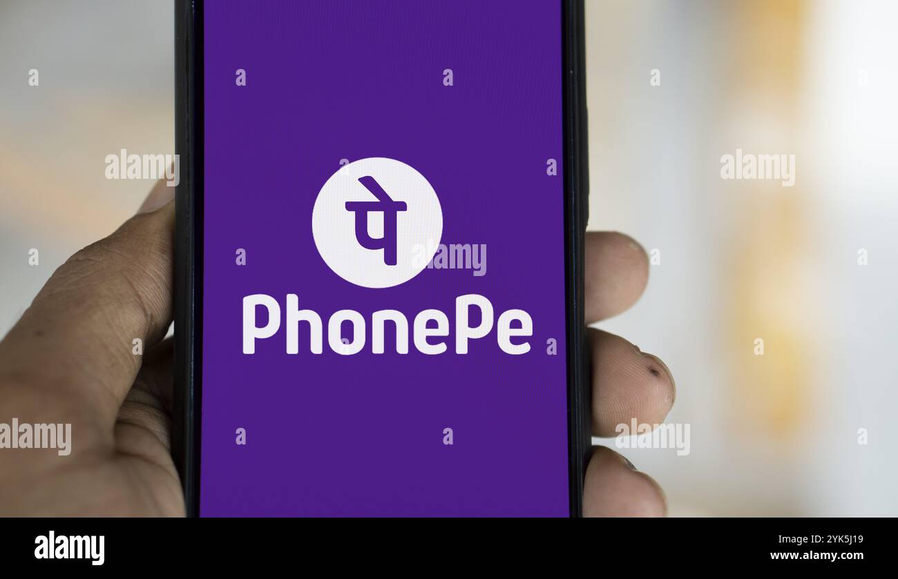 Phonepe logo hi-res stock photography and images - Alamy