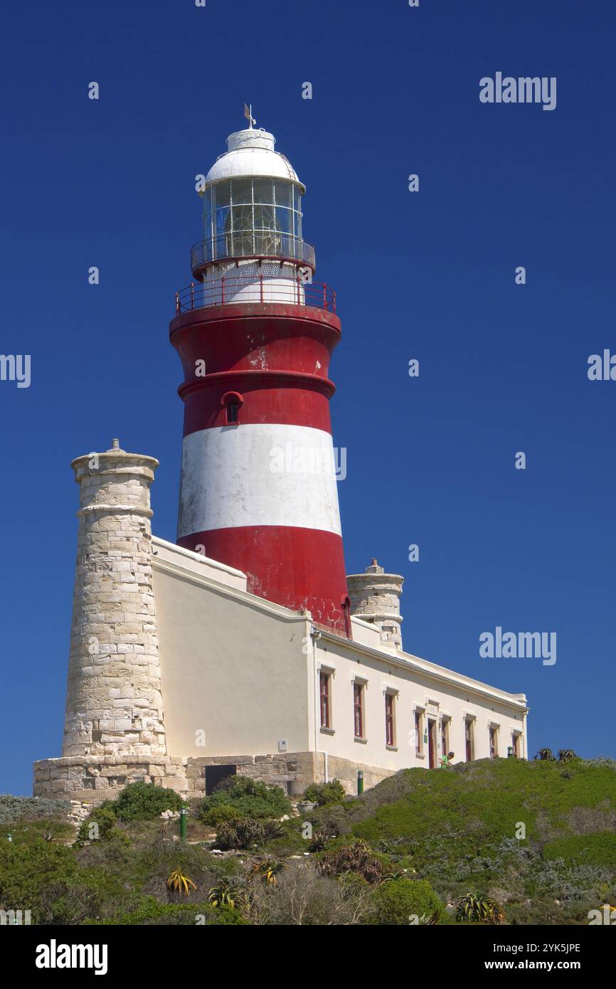 Cape Agulhas Lighthouse, Cape Agulhas, Agulhas National Park, Western ...