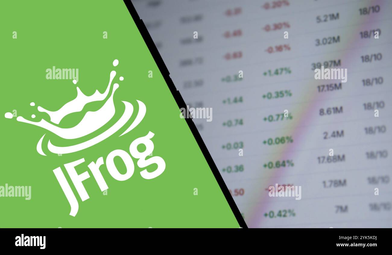 Jfrog logo hi-res stock photography and images - Alamy