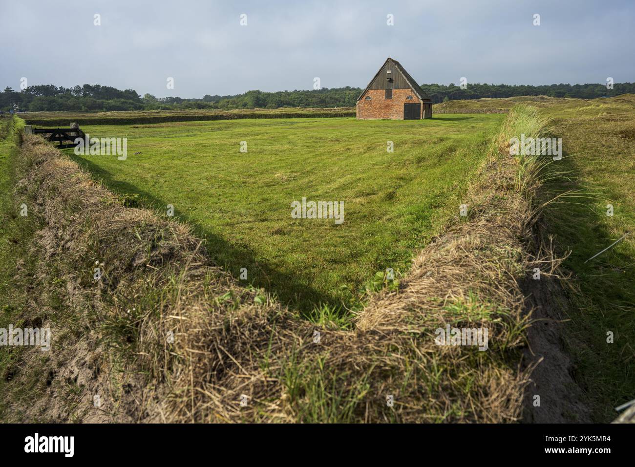 Green meadow small cottage homes hi-res stock photography and images ...