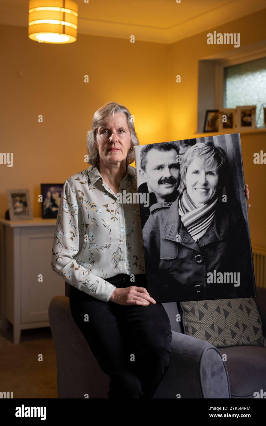 Sarah Fenton who’s husband Keith had Huntington's disease, died in a ...