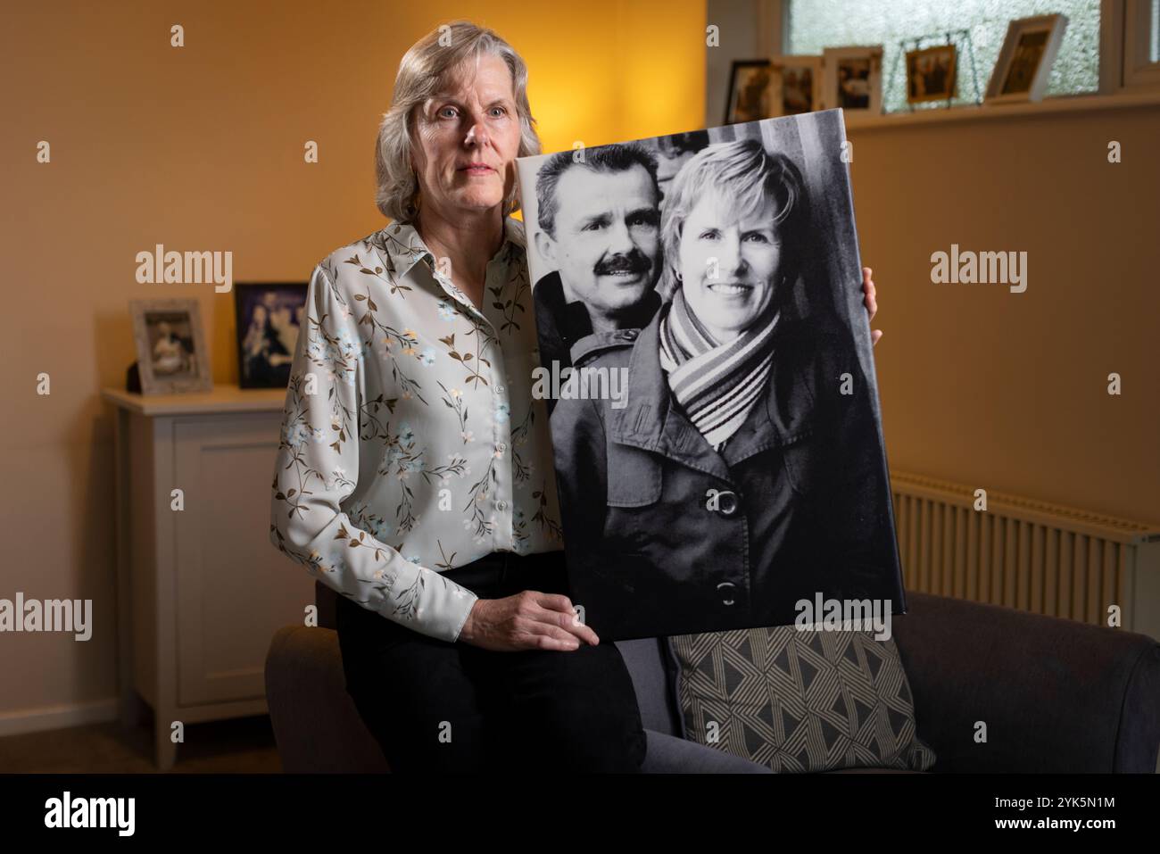 Sarah Fenton who’s husband Keith had Huntington's disease, died in a ...