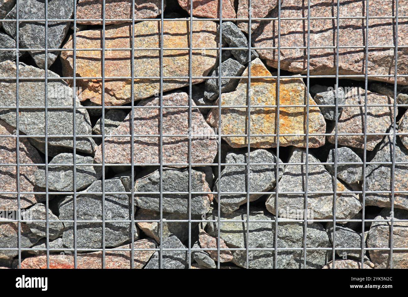 Gabion, texture, background. Gabion net and gabion construction design ...