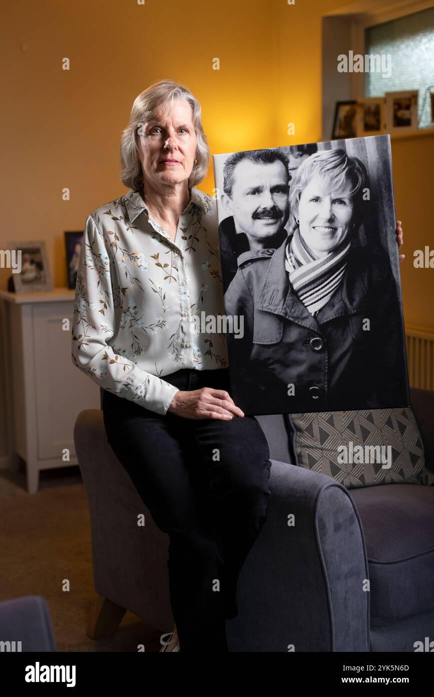 Sarah Fenton who’s husband Keith had Huntington's disease, died in a ...