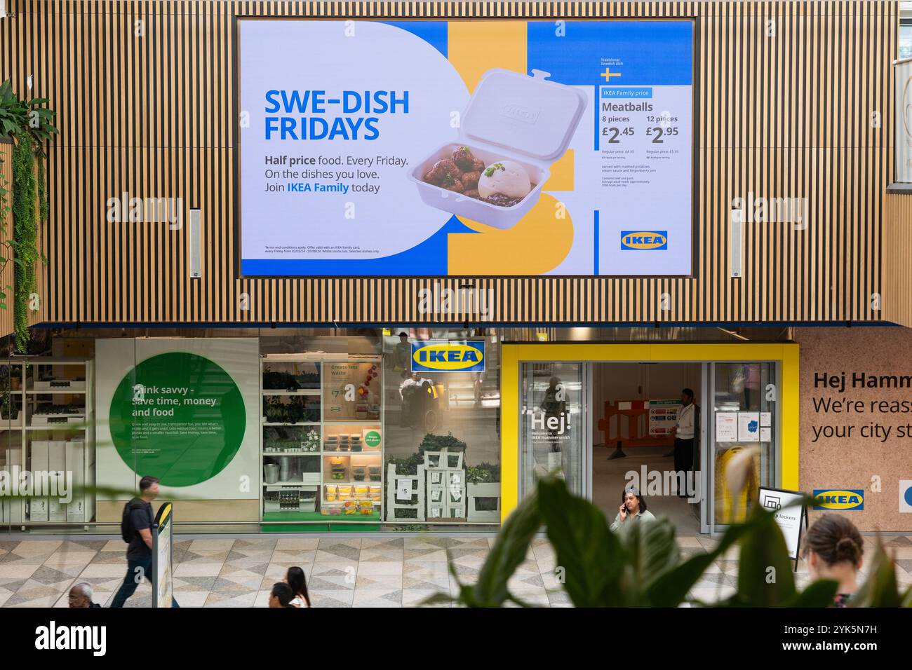 Ikea furniture and home furnishings store in the Livat Hammersmith ...