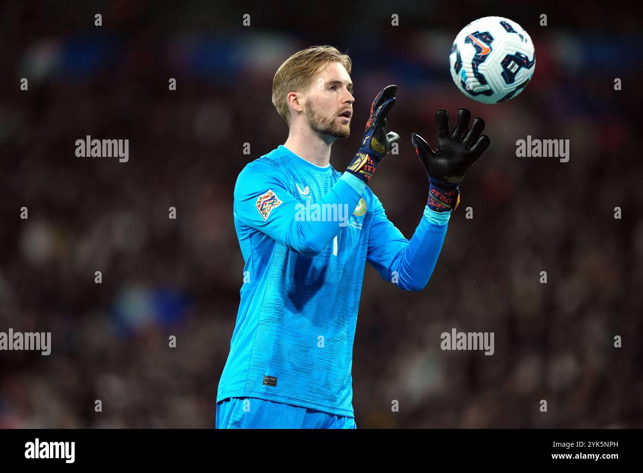 Republic of Ireland goalkeeper Caoimhin Kelleher during the UEFA ...
