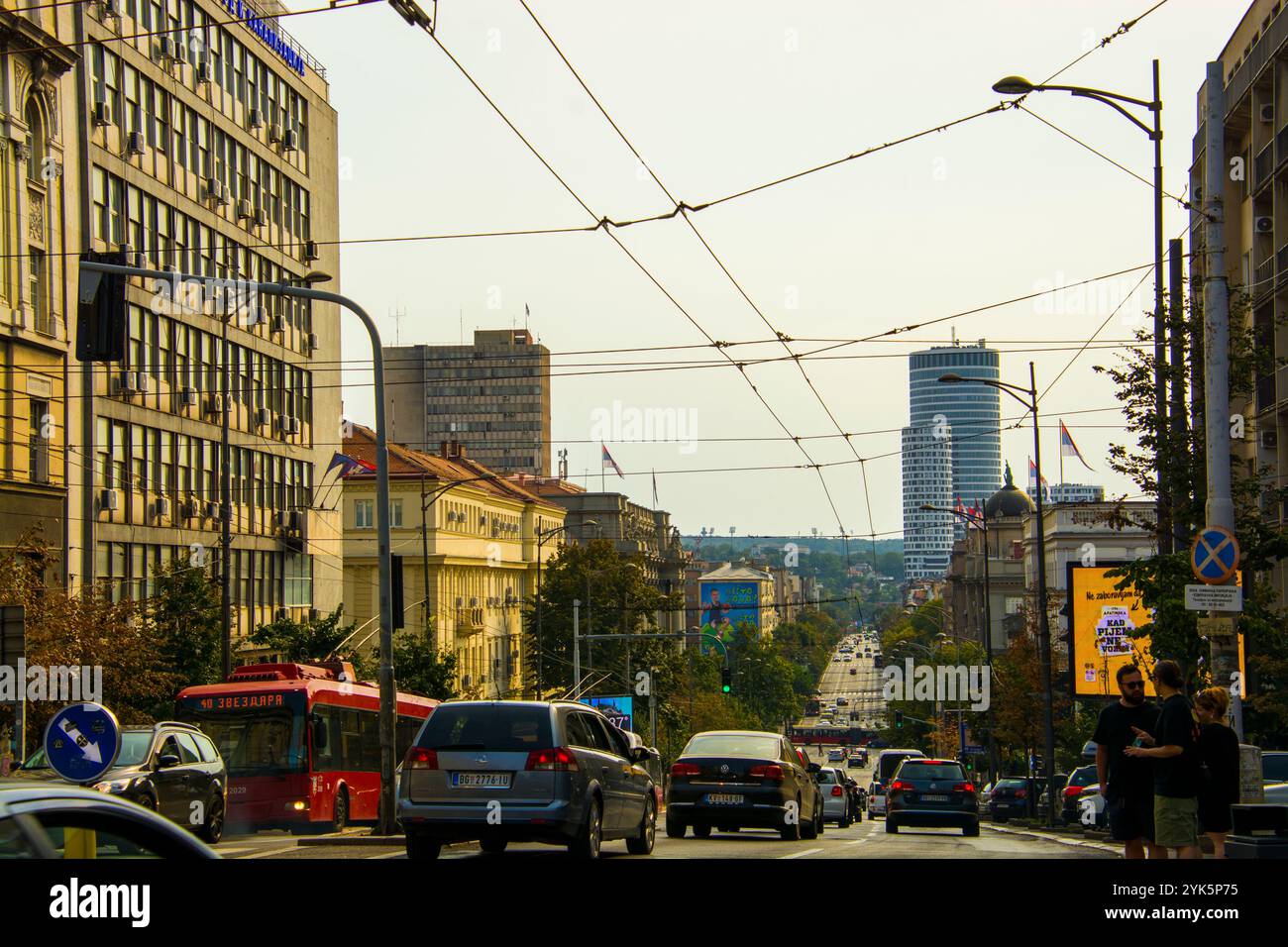 Belgrade serbia city centre hi-res stock photography and images - Alamy