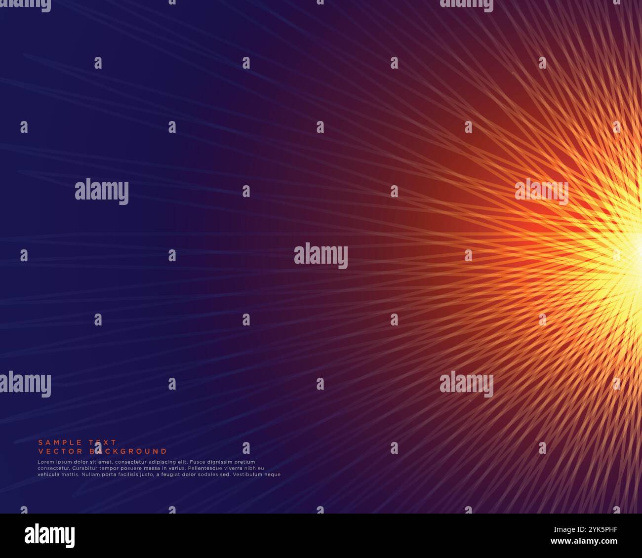 abstract lines background making a glowing sun style shape Stock Vector ...
