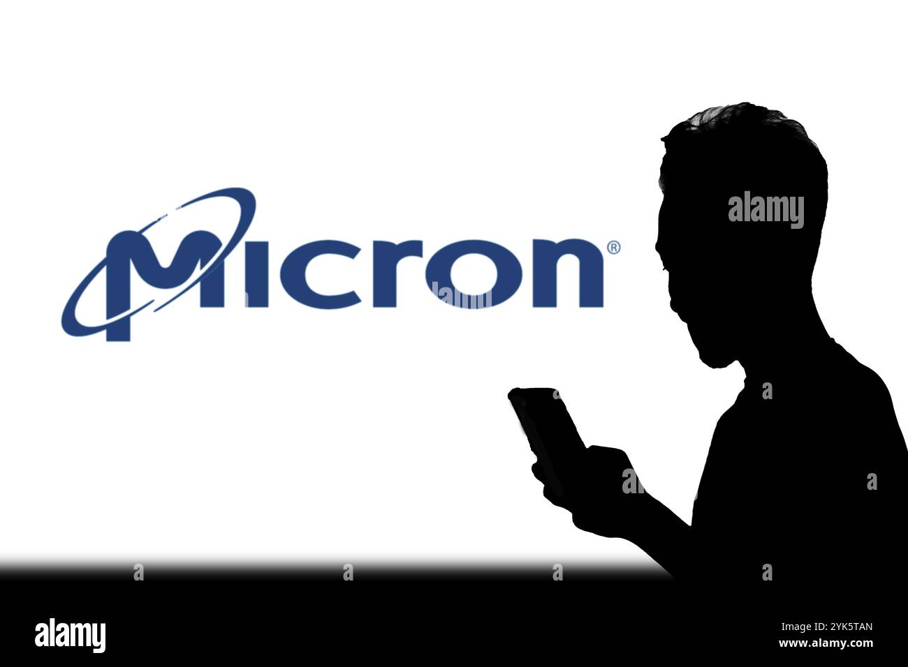 Micron logo hi-res stock photography and images - Alamy