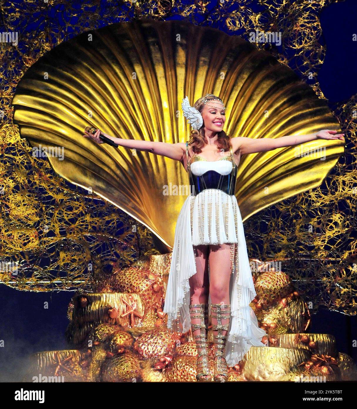 HAMBURG, 28.02.2011 : Kylie Minogue O2 World Hamburg Tourauftakt ...