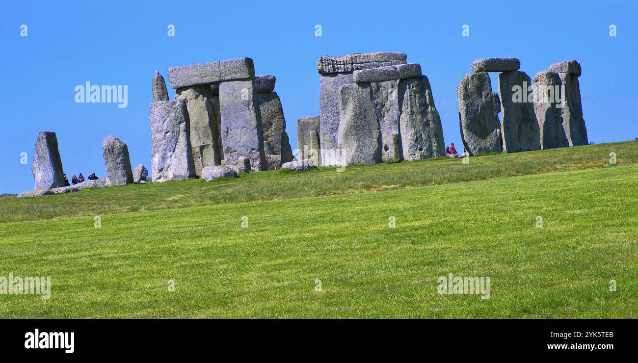 Neolithic Ruins Stonehenge, UNESCO World Heritage Site, Salisbury ...