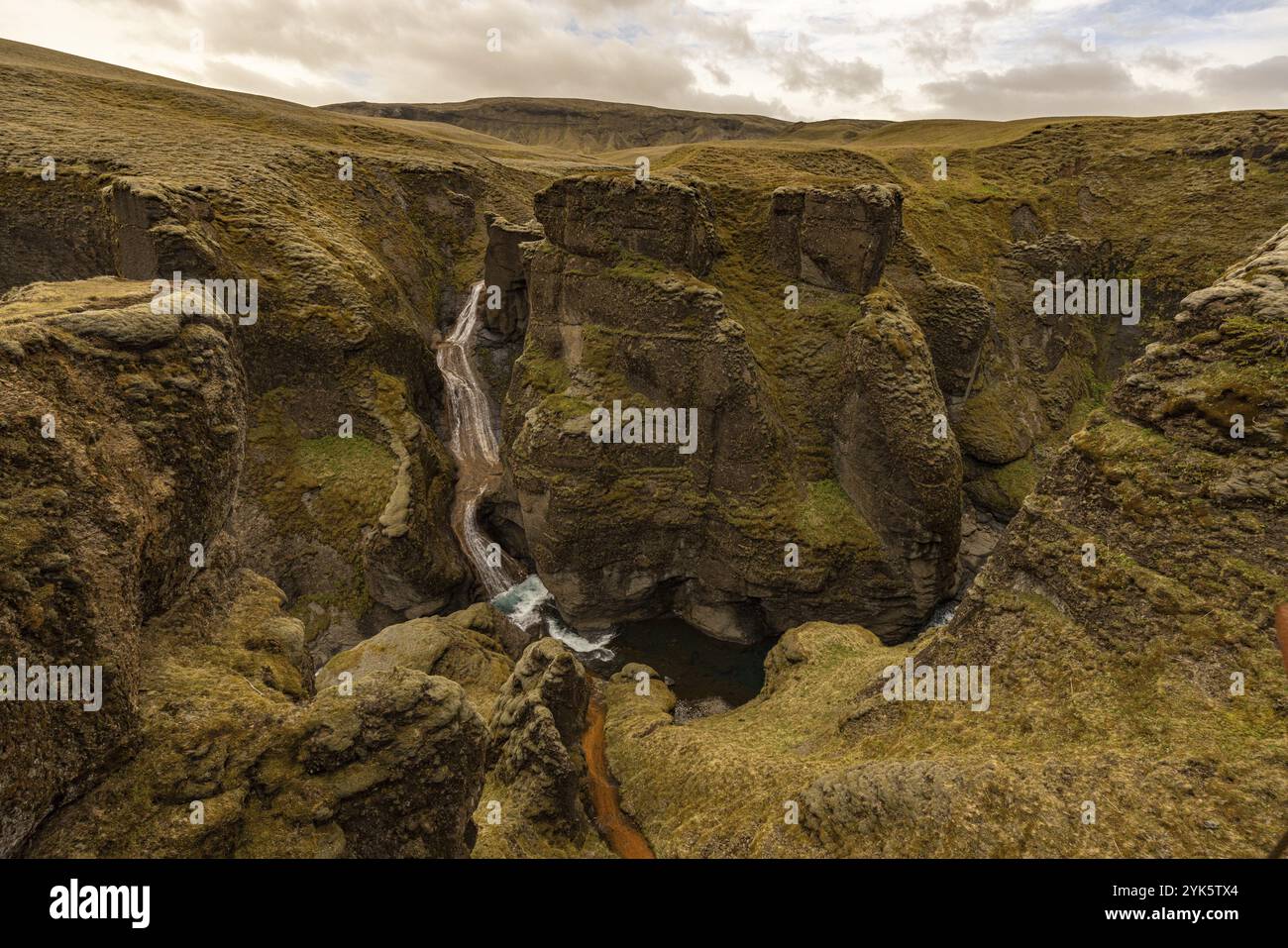 FjaÃ°rargljufur, Katla volcanic area, south coast, Iceland, Europe ...