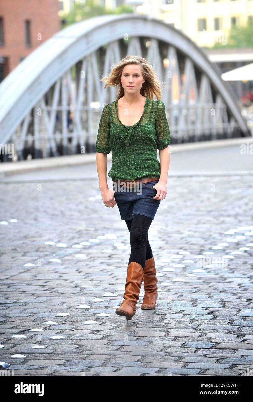 Hamburg 28.09.2012 ZOE WEILAND Schauspielerin und Ärztin aus Hamburg ...