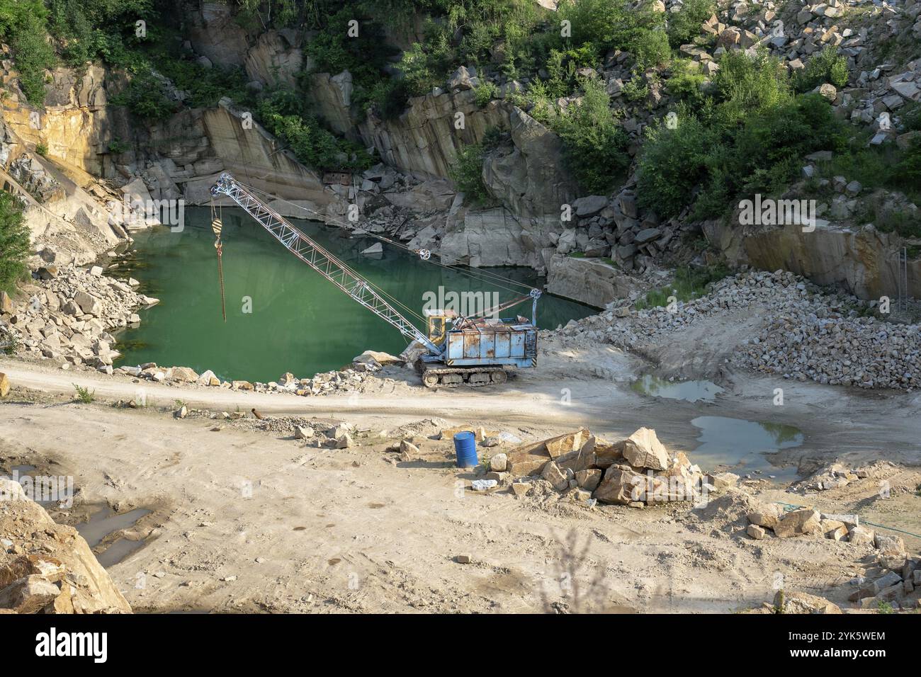 Old quarry works hi-res stock photography and images - Alamy