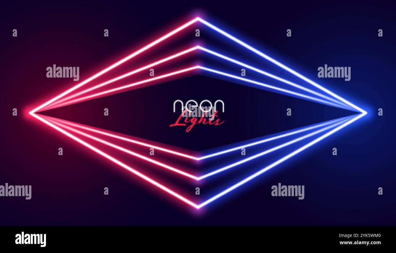 Neon dance lights Stock Vector Images - Alamy