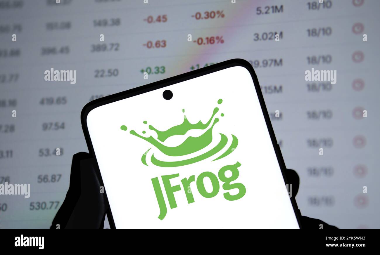 Jfrog logo hi-res stock photography and images - Alamy