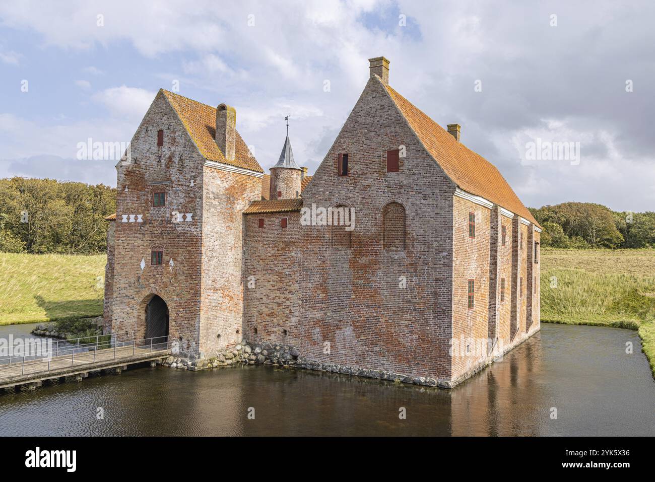 Spottrup Castle, Jutland, Denmark, Europe Stock Photo - Alamy