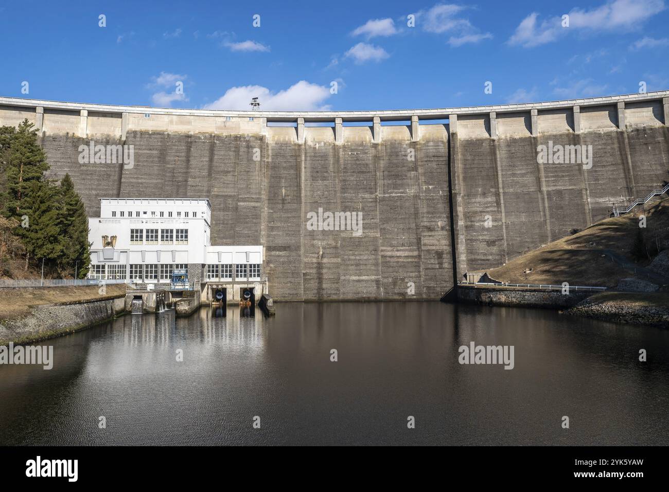 Water dam Vir as a reservoir of drinking water and hydraulic power ...