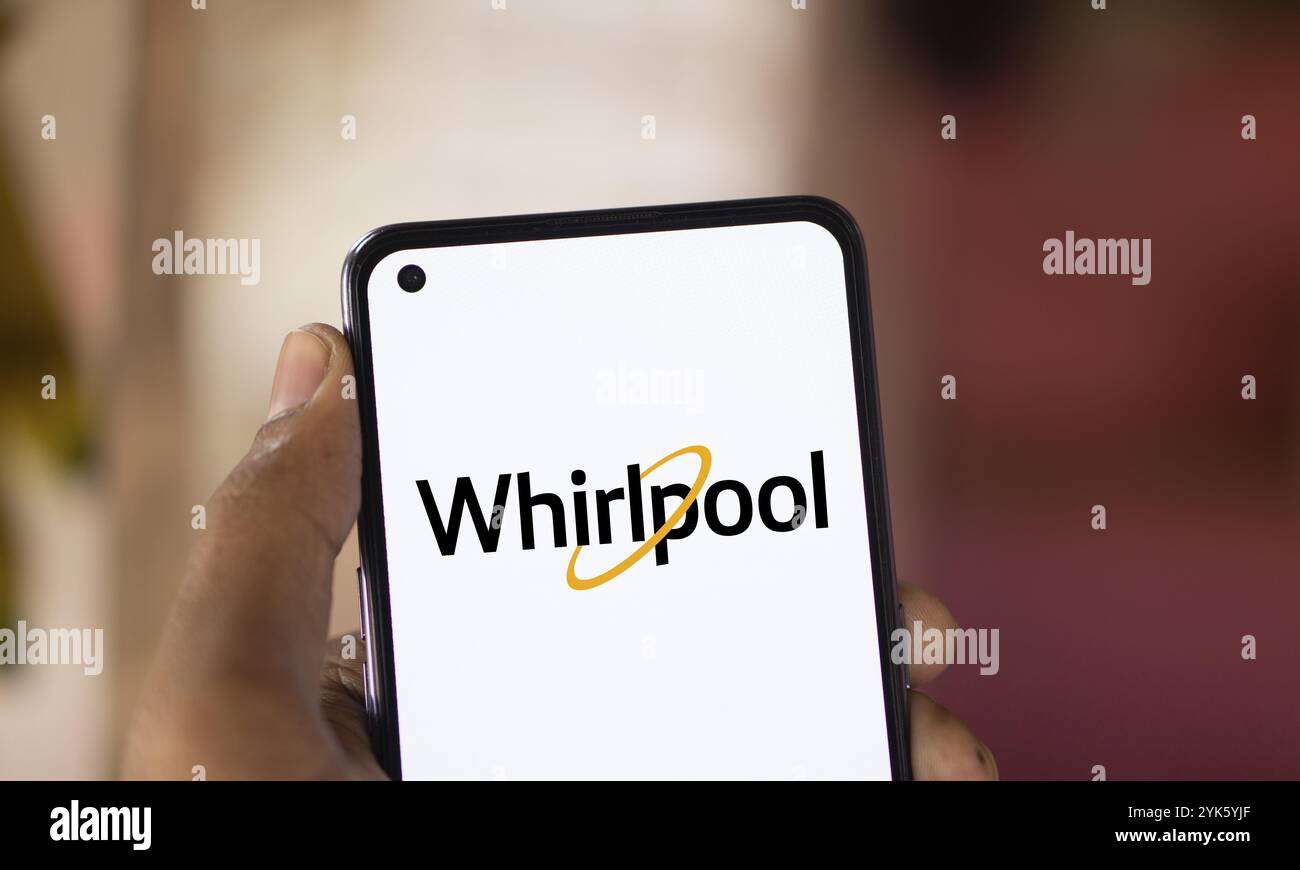 Whirlpool logo hi-res stock photography and images - Alamy