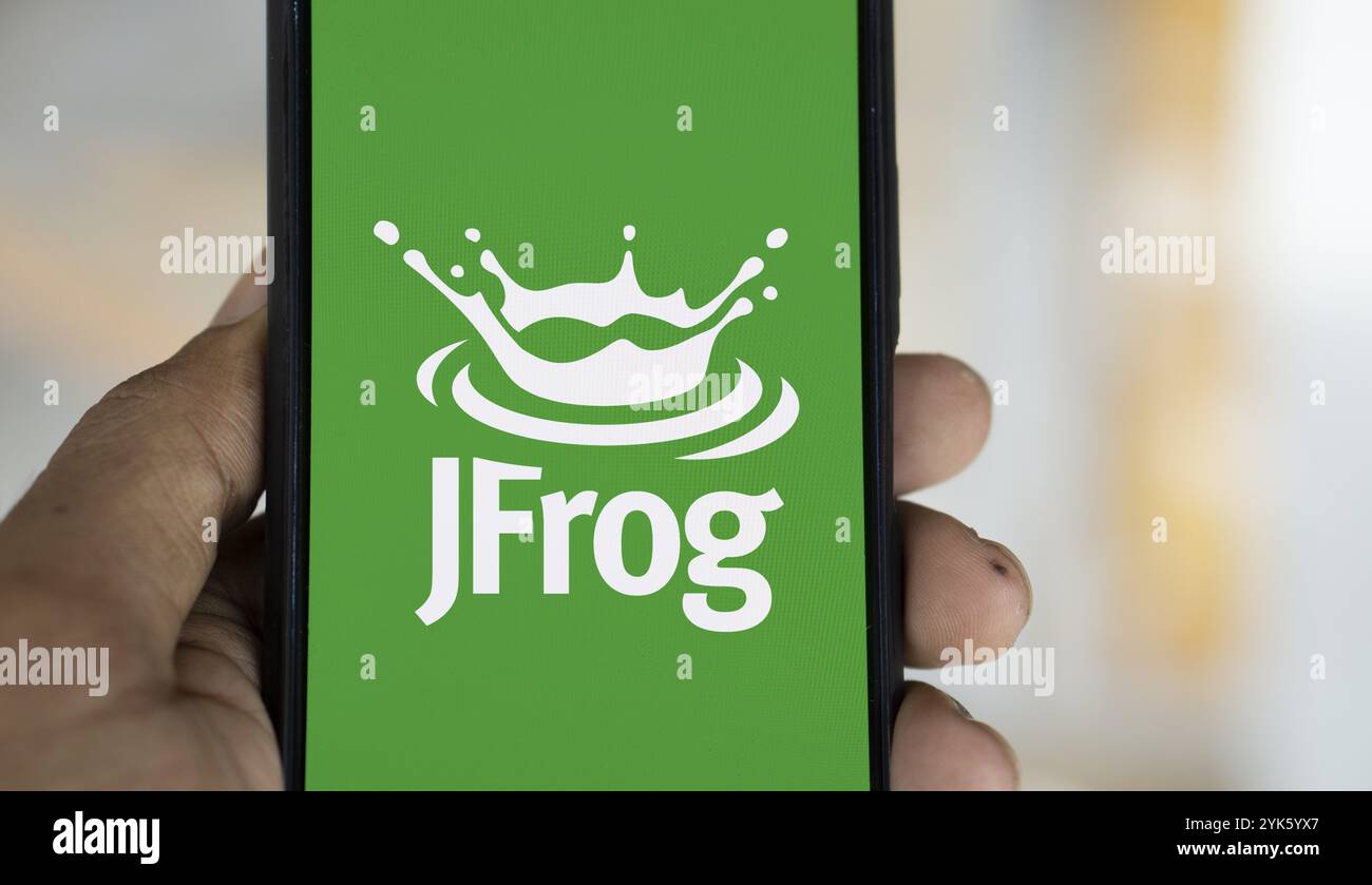 Jfrog logo hi-res stock photography and images - Alamy
