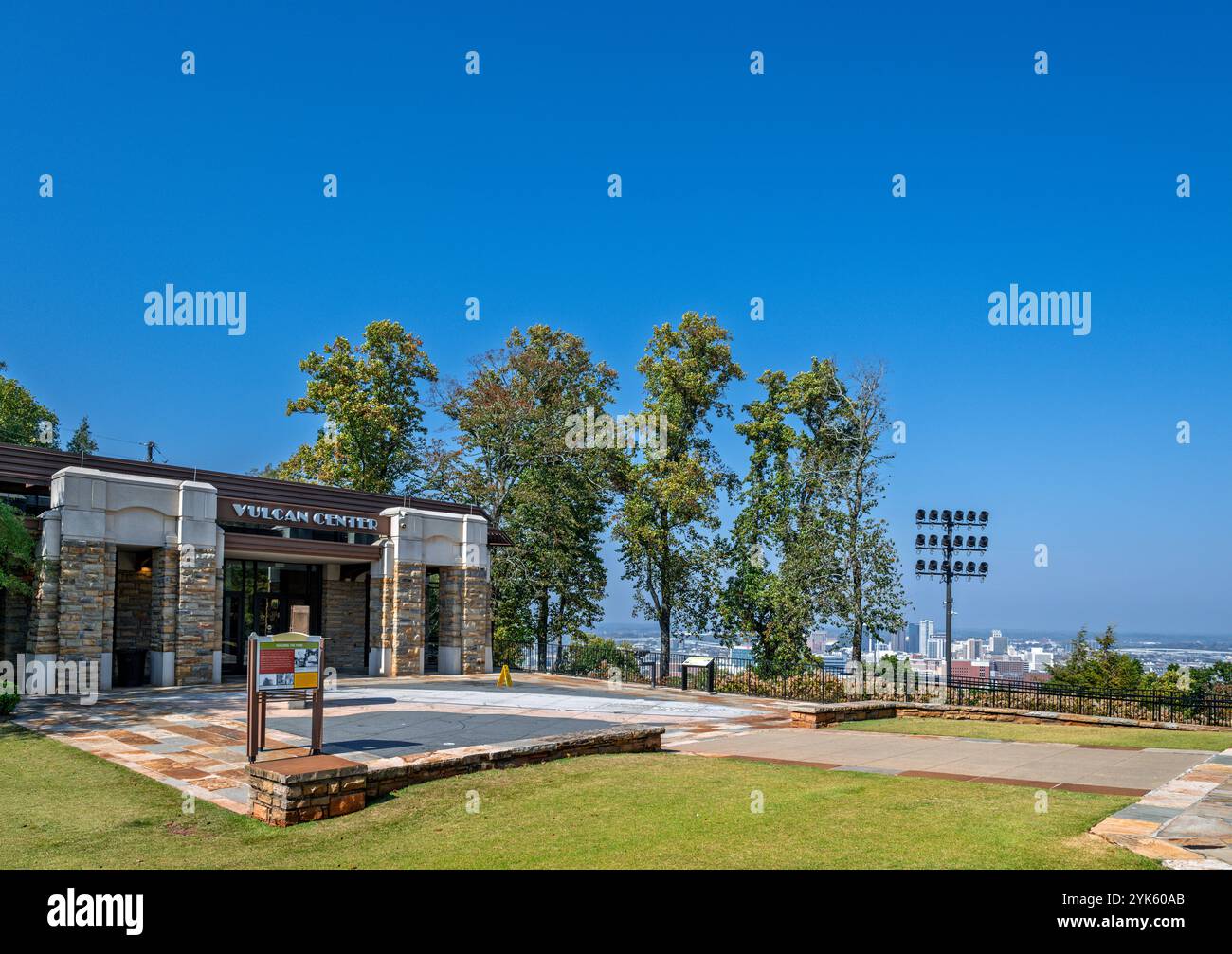 Visitor Center, Vulcan Park and Museum, Birmingham, Alabama, USA Stock ...