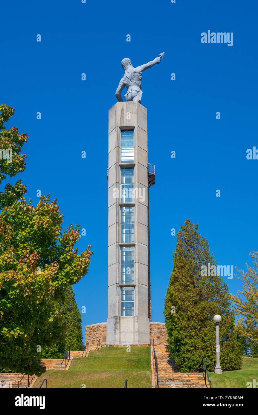 The Vulcan Statue in the Vulcan Park and Museum, Birmingham, Alabama ...