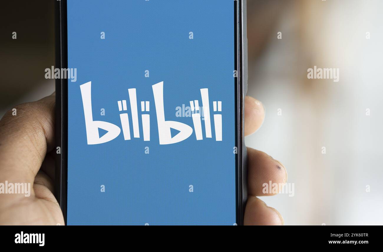 Logo bilibili hi-res stock photography and images - Alamy
