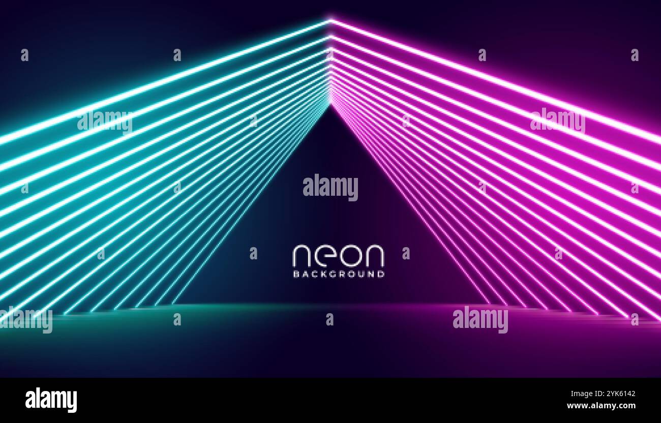 Neon pink lights Stock Vector Images - Alamy