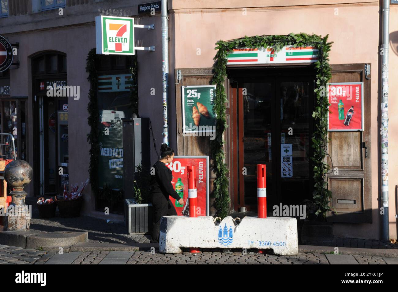 Copenhagen/ Denmark/17 Nov. 2024/7eleven chain all over danish land ...