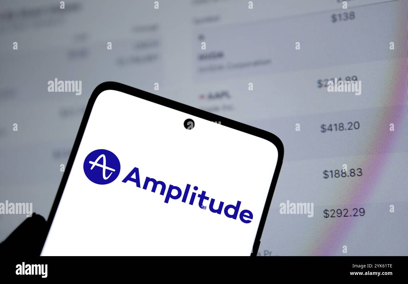 Amplitude logo hi-res stock photography and images - Alamy
