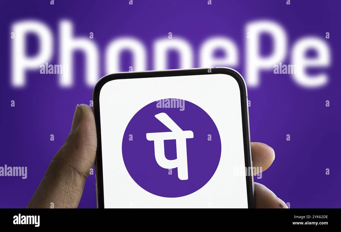 Phonepe logo hi-res stock photography and images - Alamy