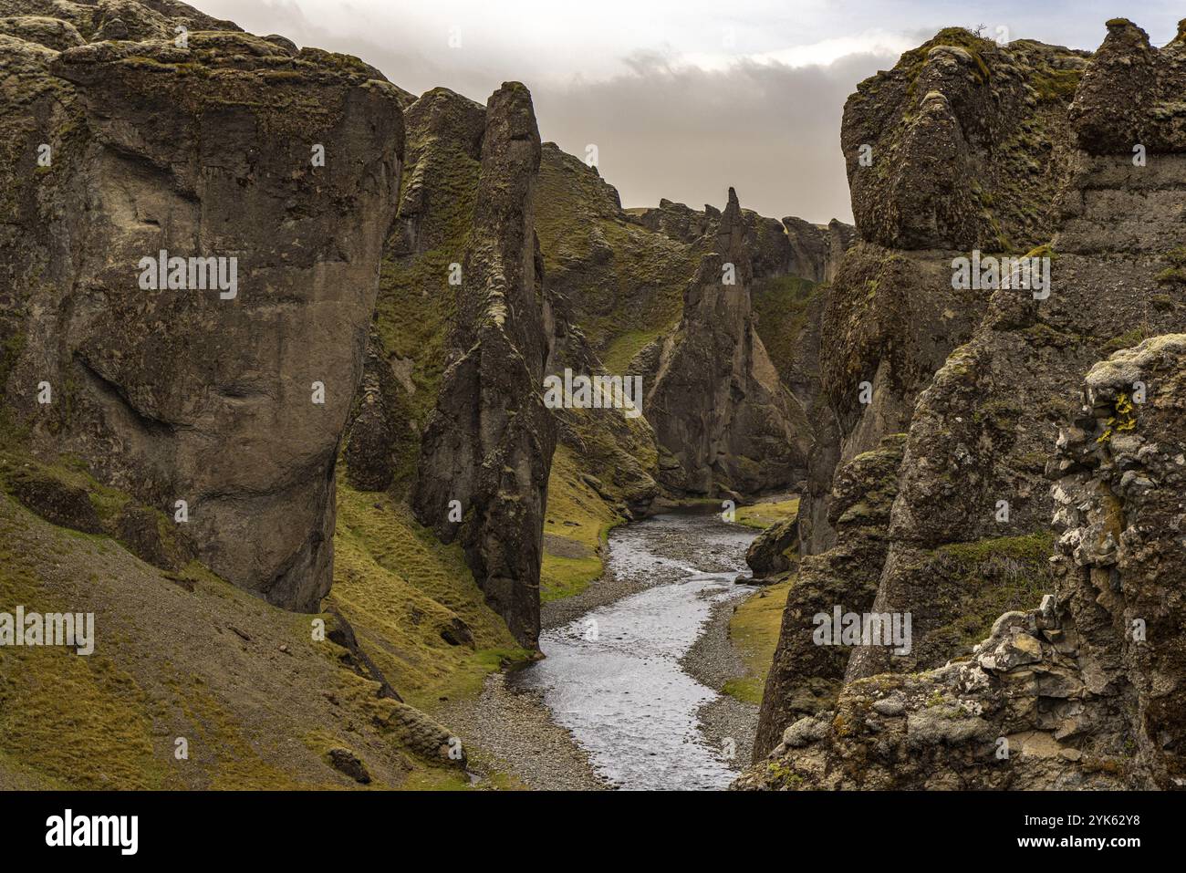 FjaÃ°rargljufur, Katla volcanic area, south coast, Iceland, Europe ...