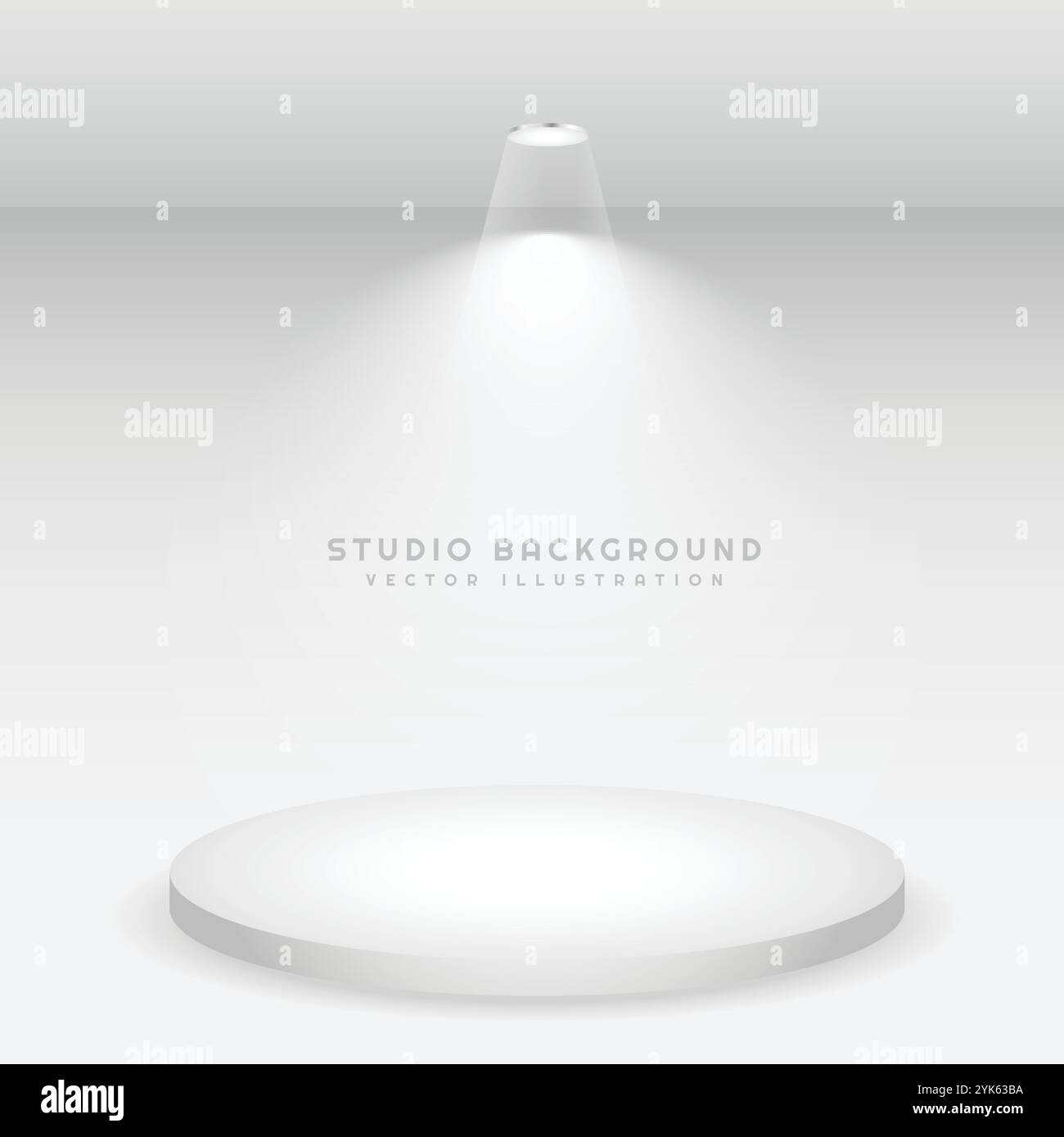 Promotional podium Stock Vector Images - Alamy