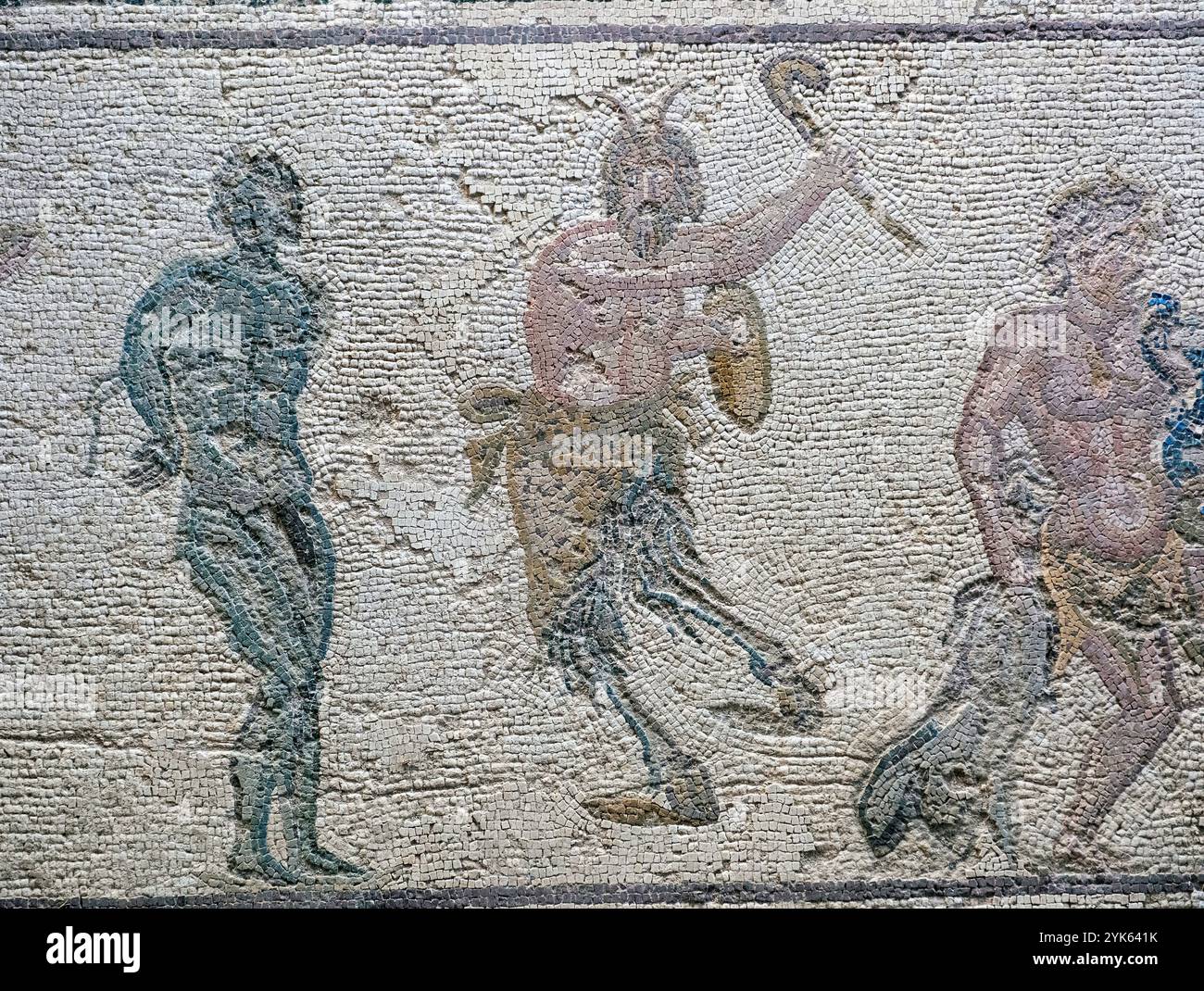 The House of Dionysus mosaics, Paphos Archaelogical park, Cyprus ...