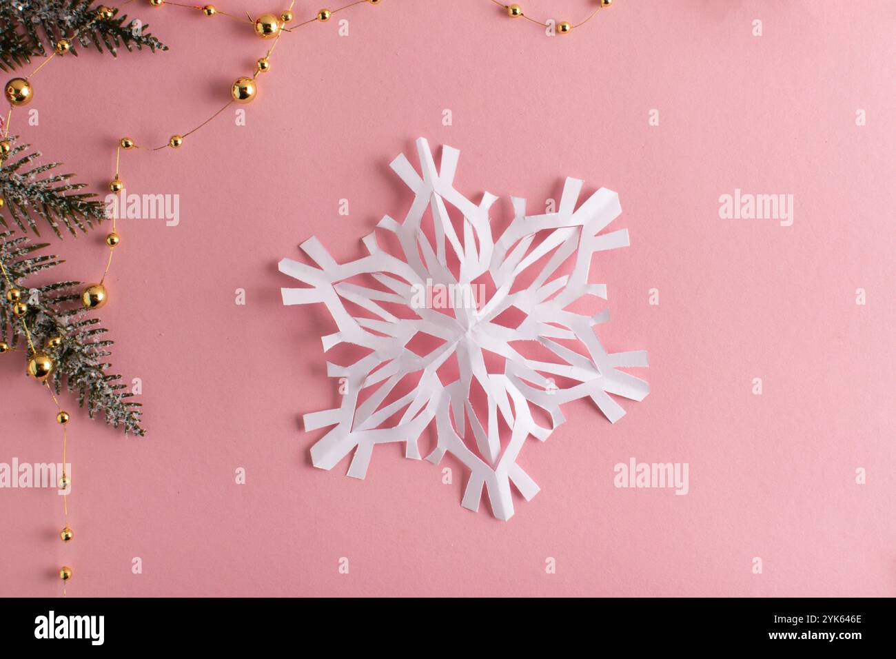 DIY a snowflake with your own hands. Step-by-step origami instructions ...
