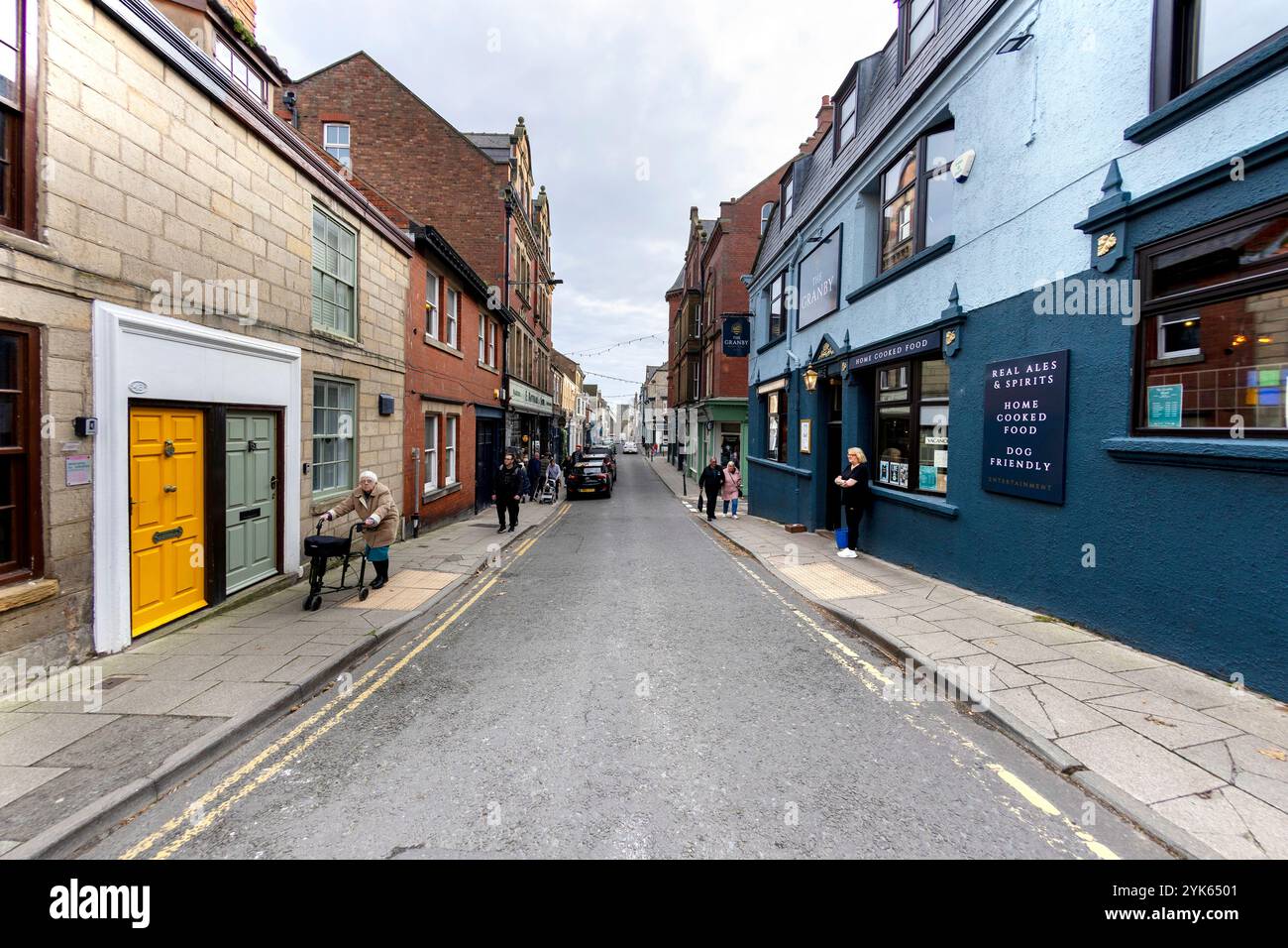Skinner Street in Whitby with its quirky shops cosy cafes and ...