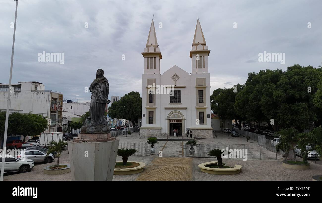 juazeiro, bahia, brazil - november 14, 2024: view of the Cathedral ...