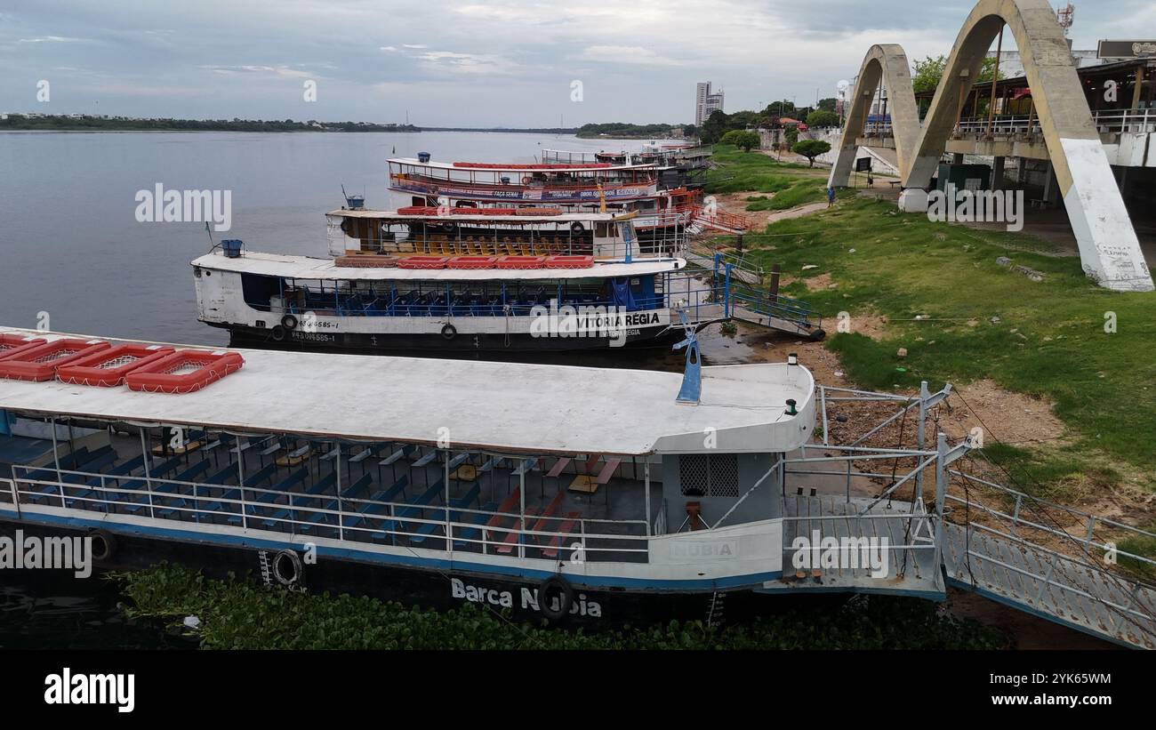 juazeiro, bahia, brazil - november 14, 2024: view of the ferry port for ...