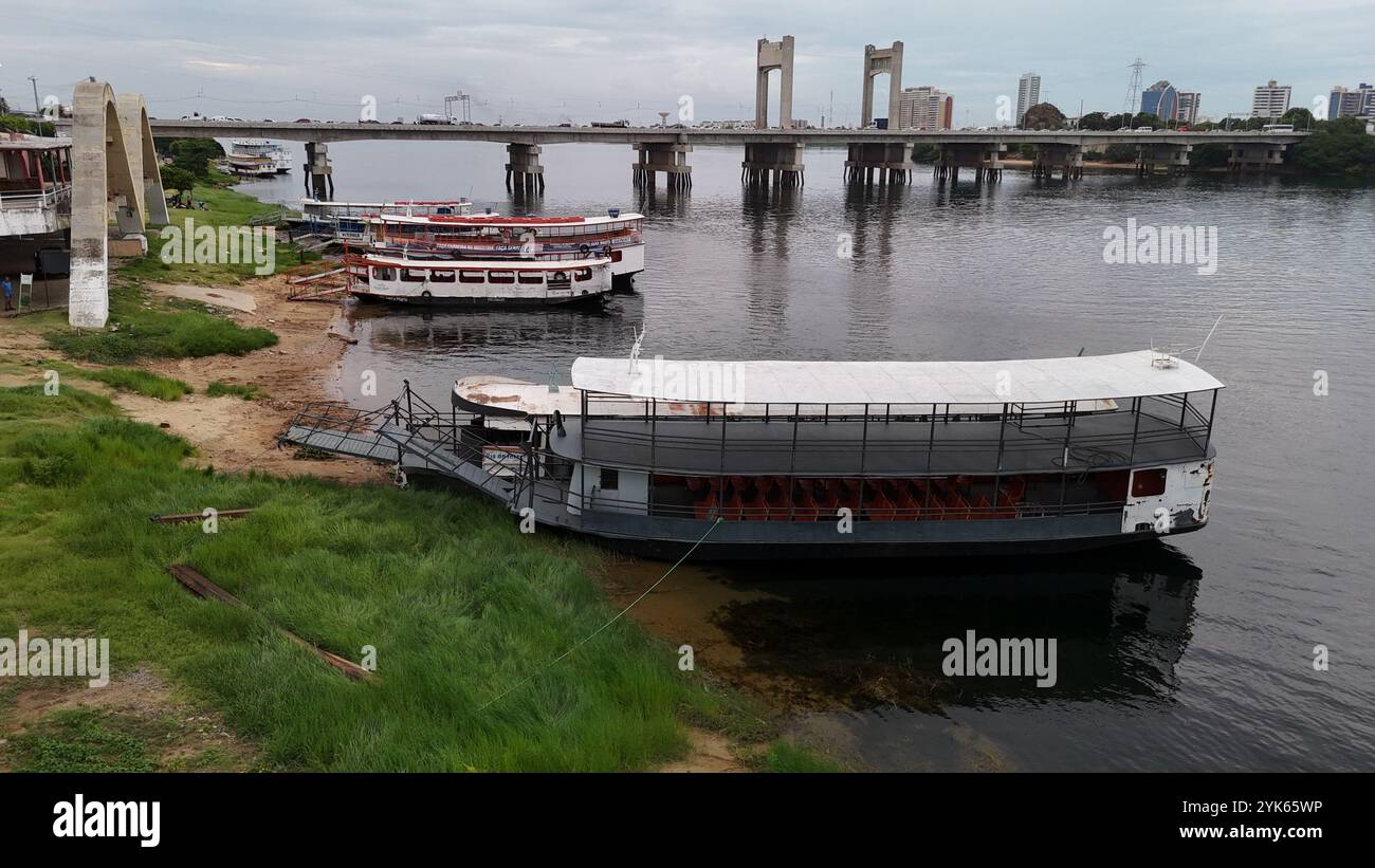 juazeiro, bahia, brazil - november 14, 2024: view of the ferry port for ...