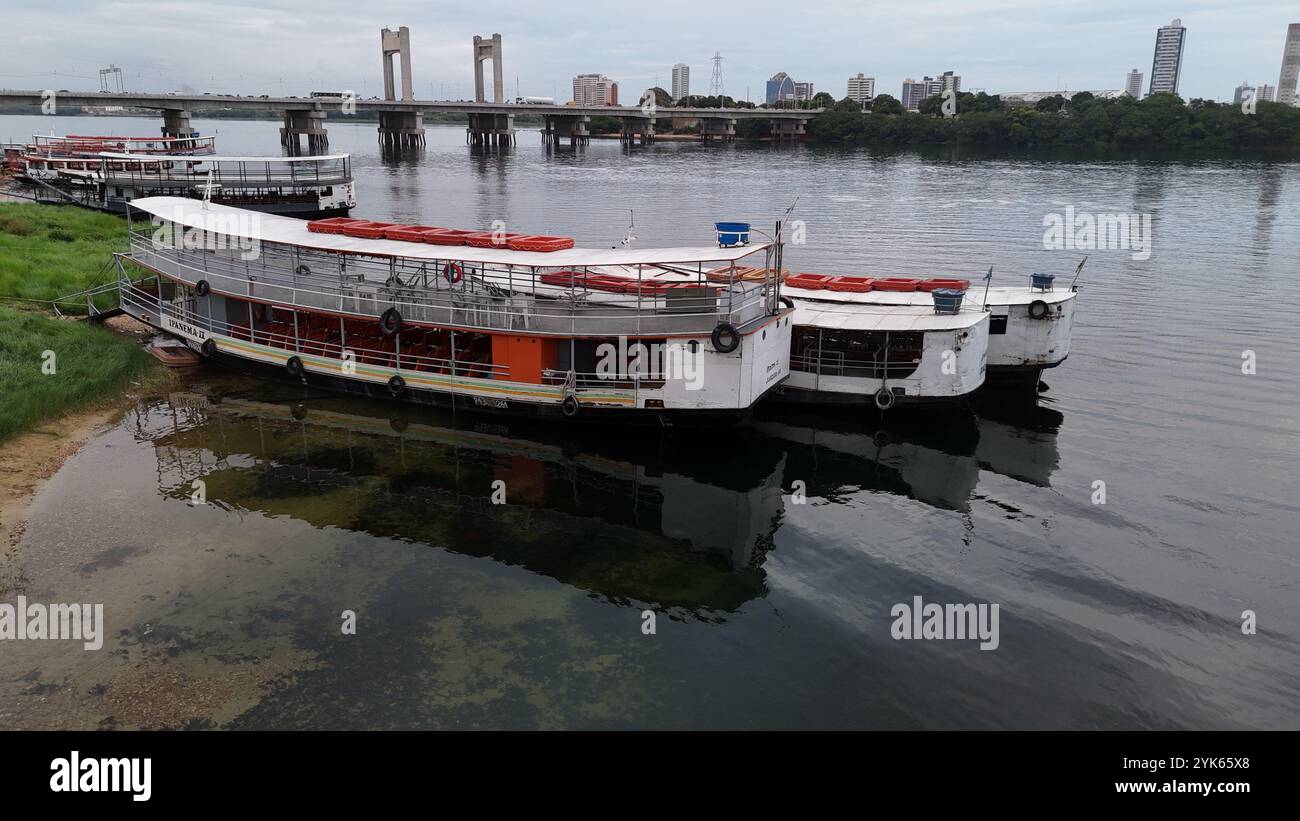 juazeiro, bahia, brazil - november 14, 2024: view of the ferry port for ...